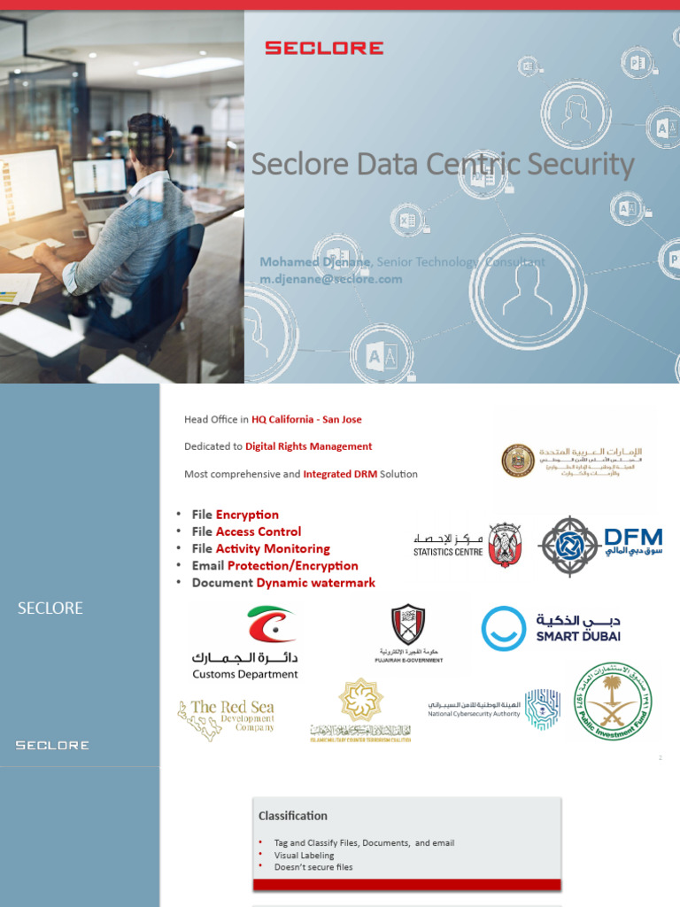 Seclore Presentation-Latest | PDF | Digital Rights Management | Mobile App