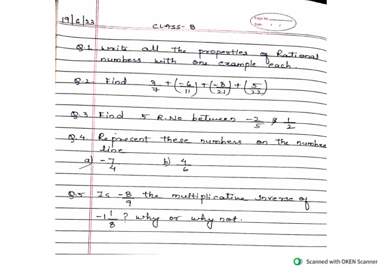 Maths (19.6.23) | PDF