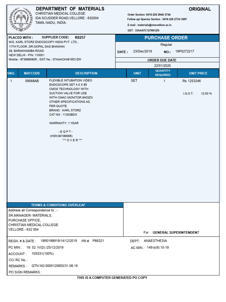 Cmc Vellore Order Pdf