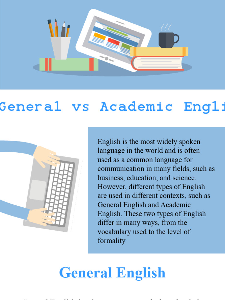 General and Academic English | PDF | English Language | Vocabulary