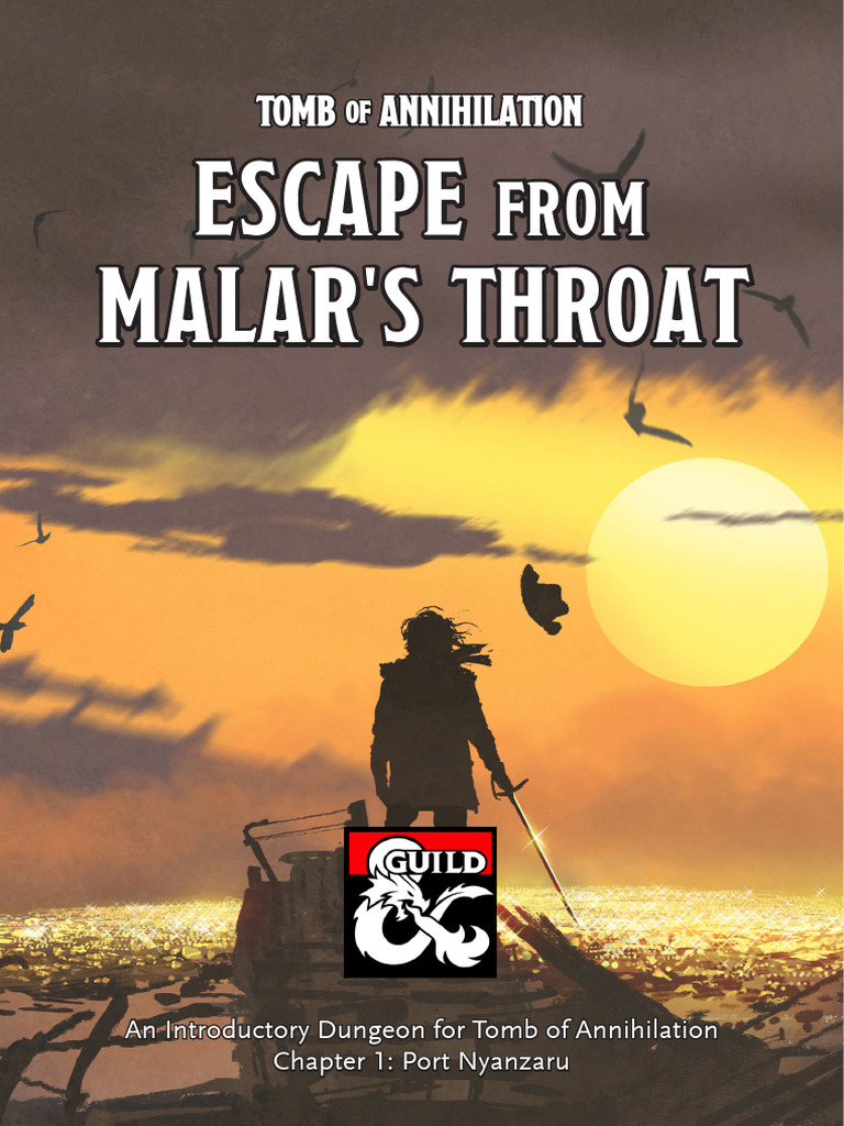 Escape From Malar's Throat | PDF | Forgotten Realms | Storm Drain