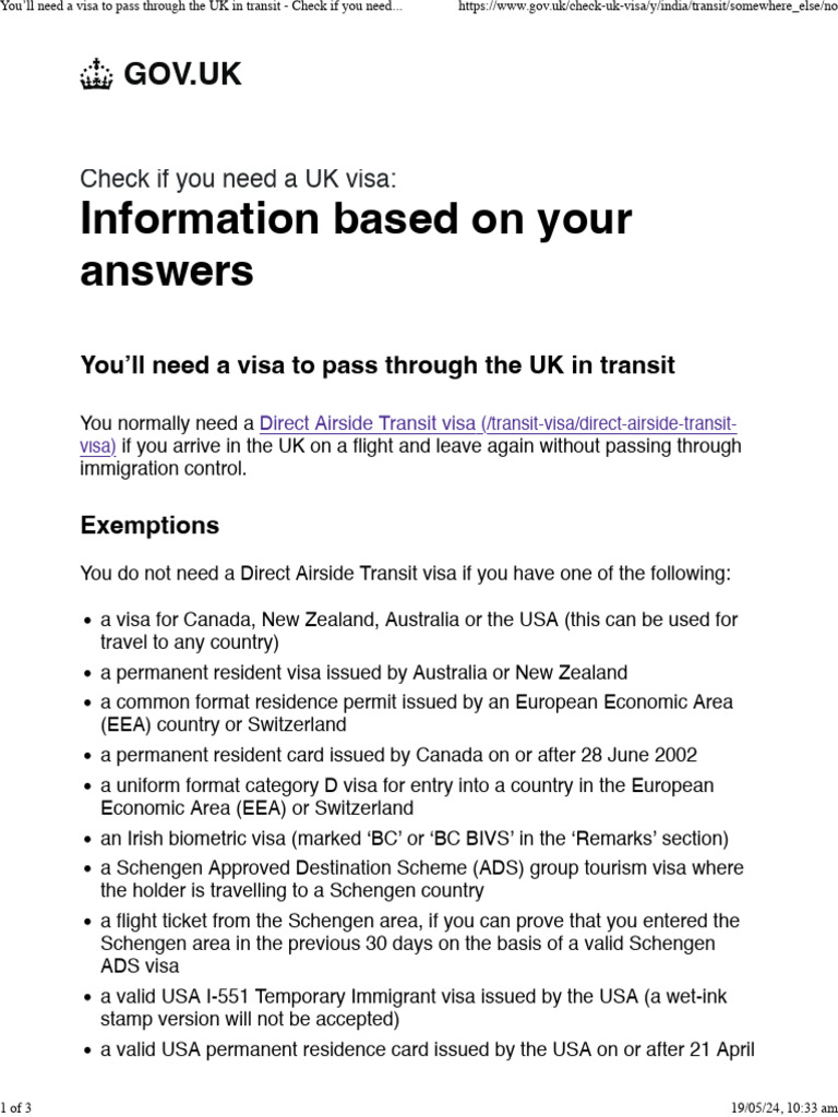 Exem | PDF | Travel Visa | Government And Personhood