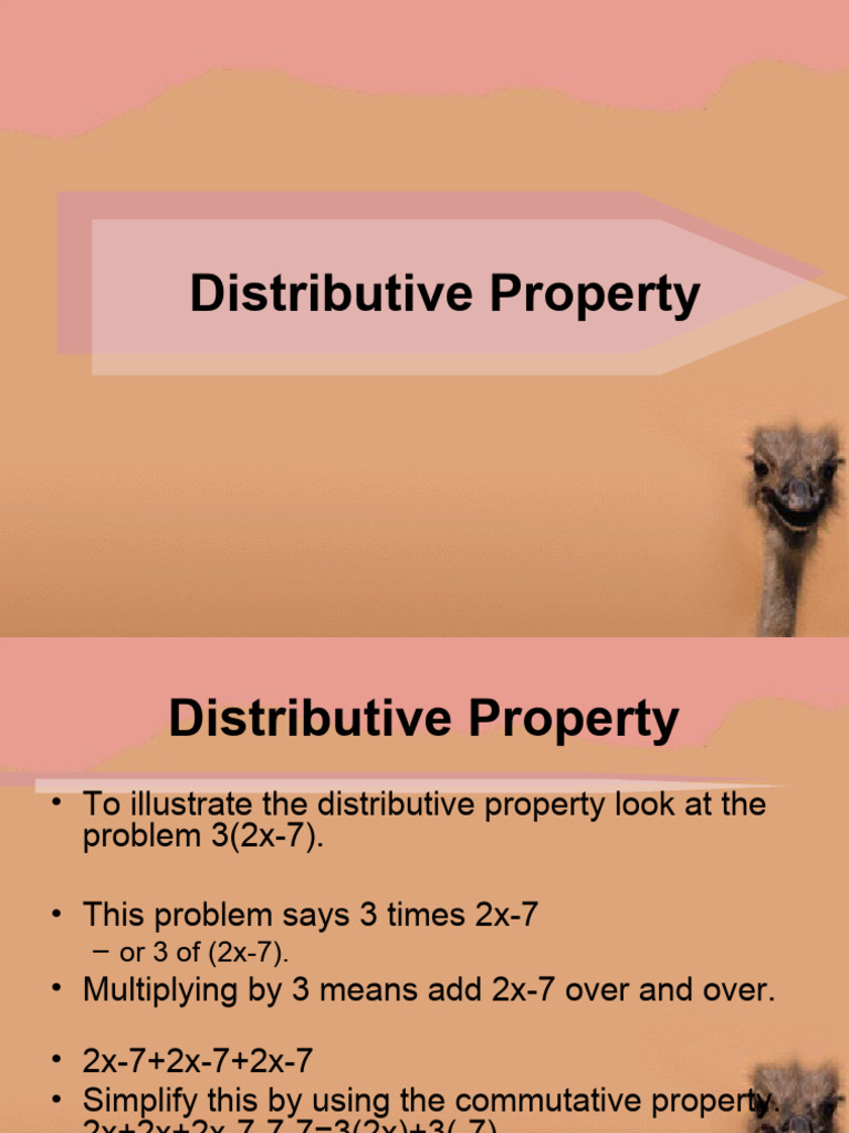 2-7-2 Distributive Property | PDF