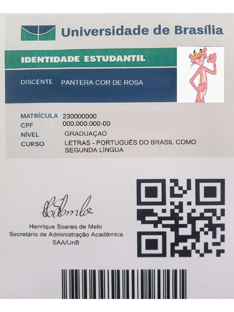 Modelo Id Unb | PDF