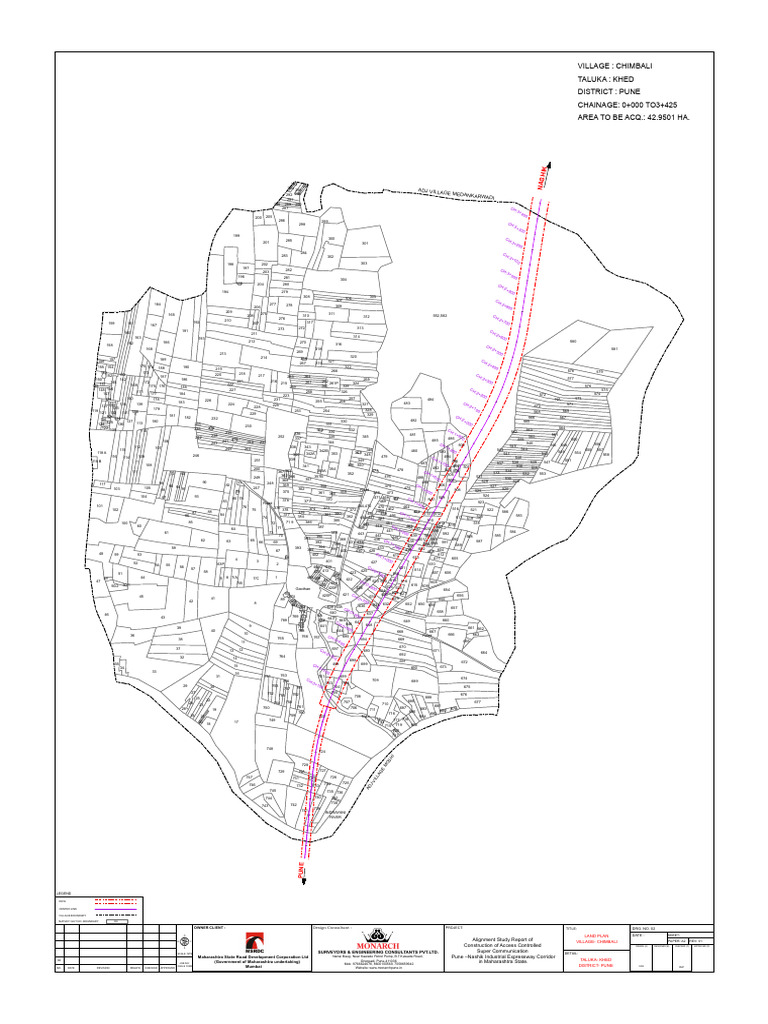 Pune Nashik Land Plan | PDF