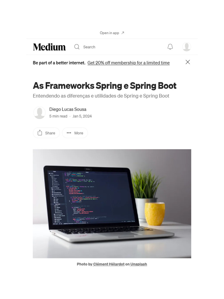 As Frameworks Spring e Spring Boot - by Diego Lucas Sousa - Medium ...