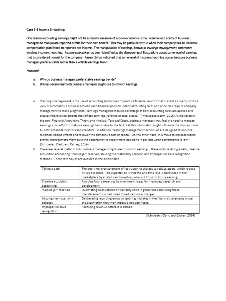 Accounting Theory Ch. 5 Homework Assignment PDF | PDF | Expense | Financial Statement