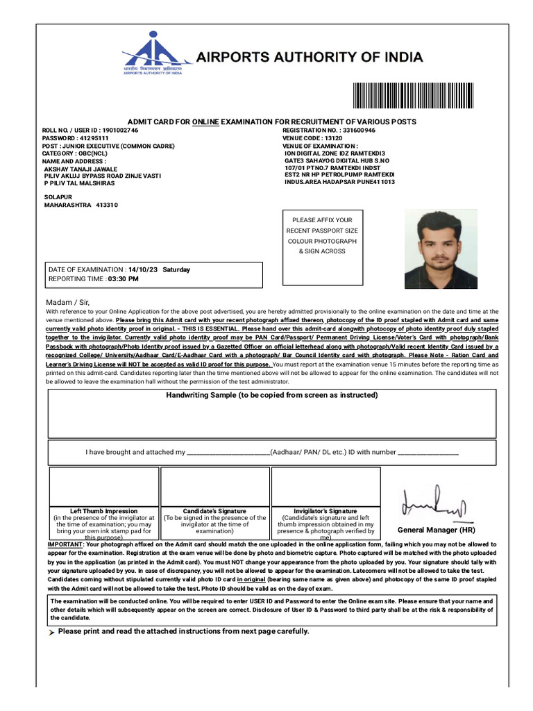 Recruitment of Junior Assistants, Senior Assistants and Junior ...