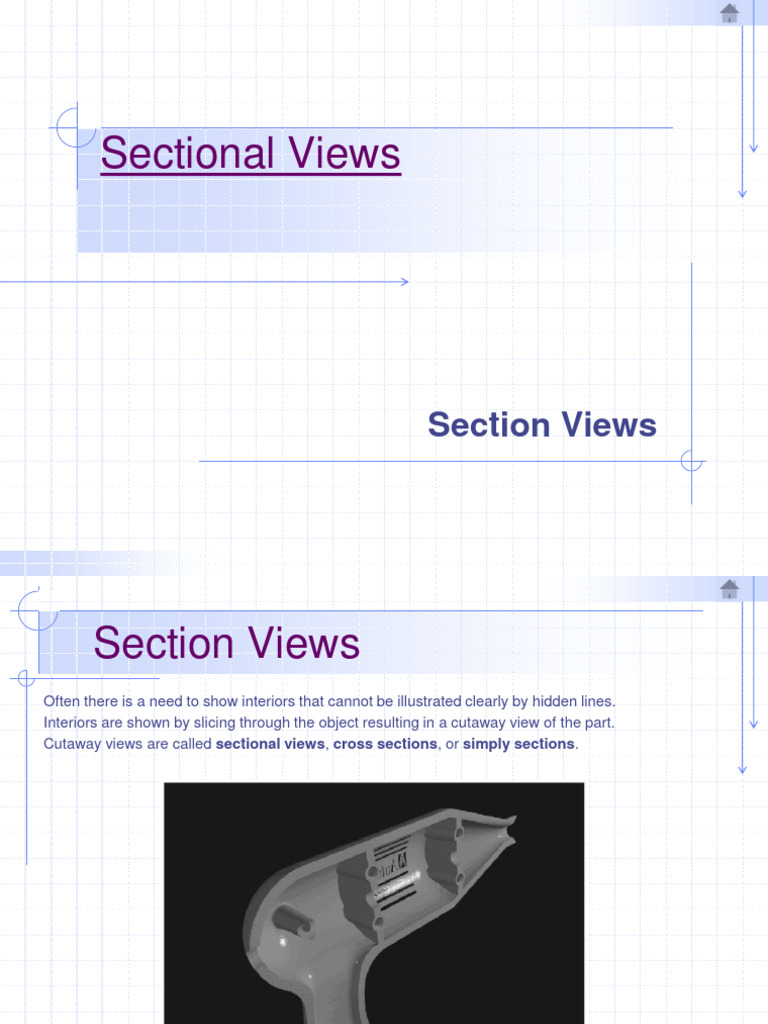Sectional Views | PDF | Geometry