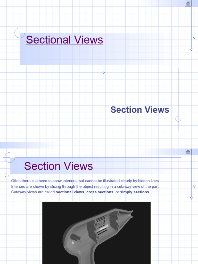 Sectional Views | PDF | Angle | Euclidean Geometry