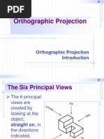 Lesson 04 Orthographic Projection Practice Exercises | PDF
