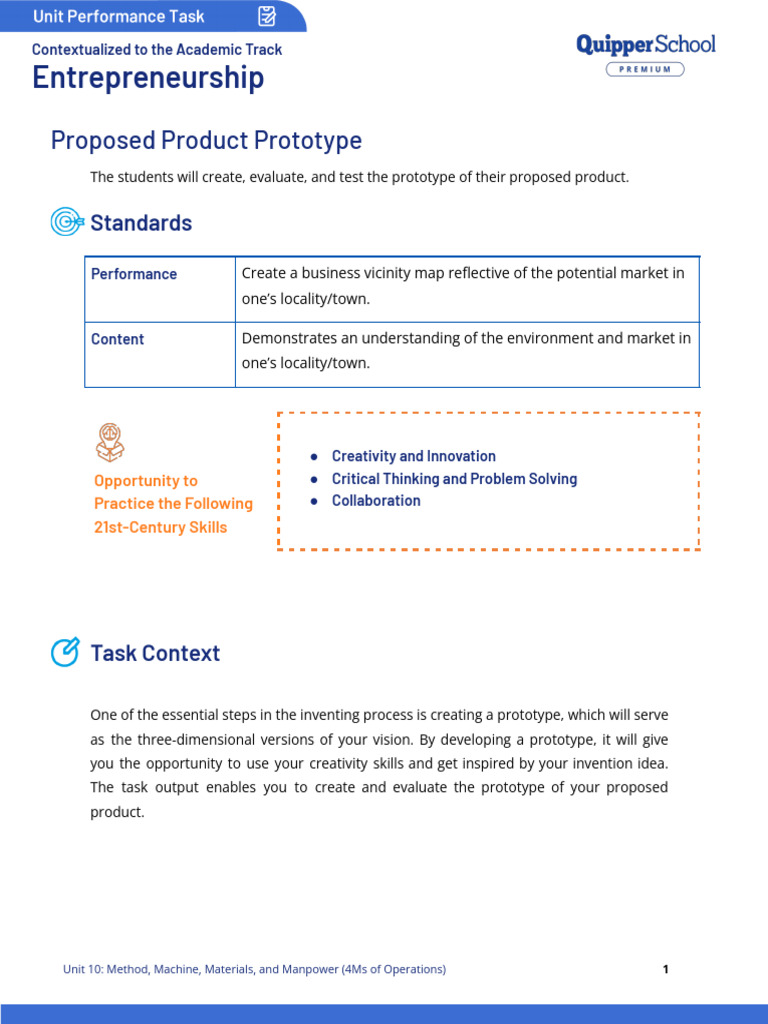 Ent Upt Unit10 Final | PDF | Prototype | Thought