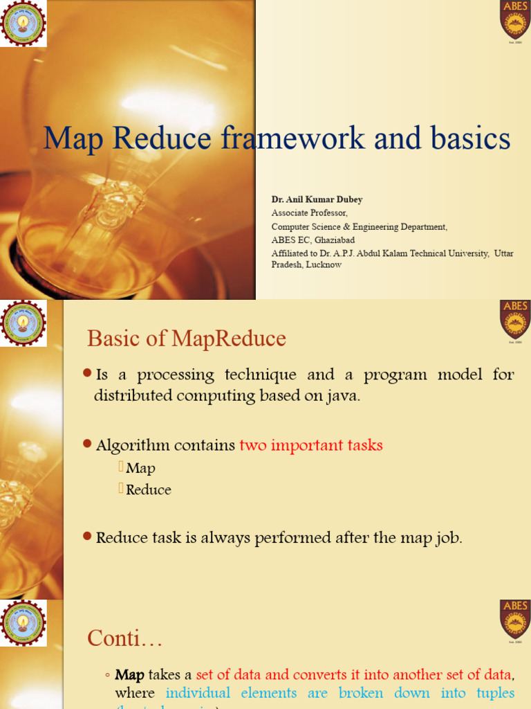 Unit 2 Topic 4 Map Reduce | PDF | Map Reduce | Apache Hadoop