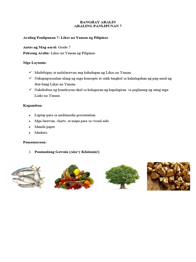 BANGHAY ARALIN 2024 (Teaching Demo) | PDF