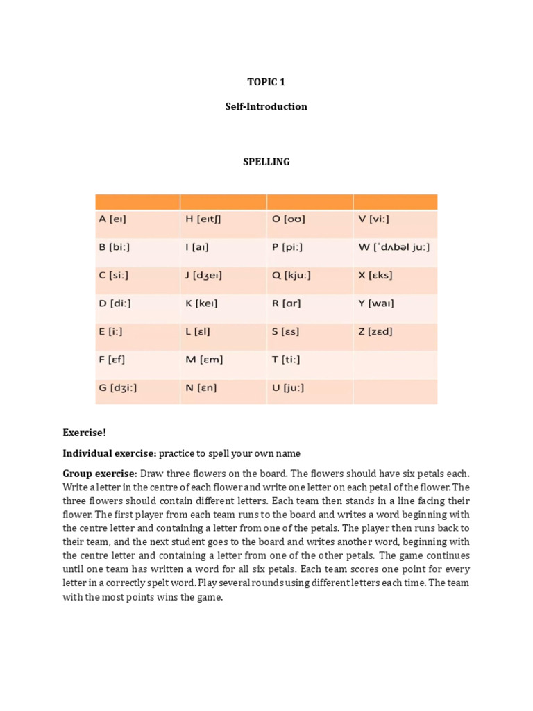 Speaking Module | PDF | English Language | Question