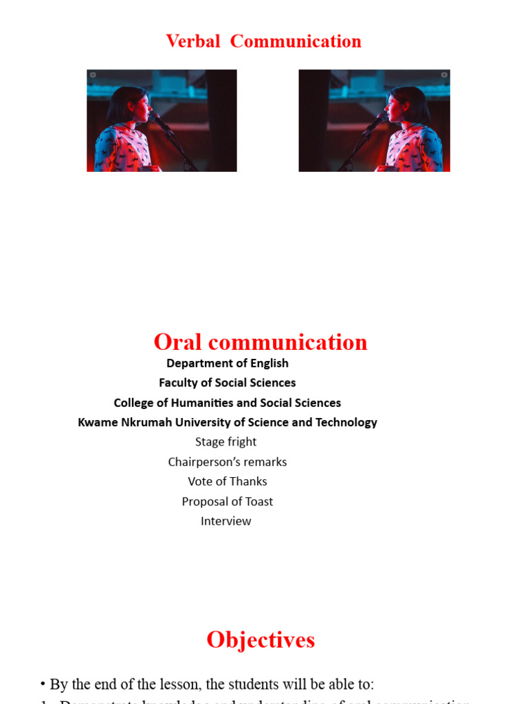 Oral Communication | PDF | Job Interview | Communication