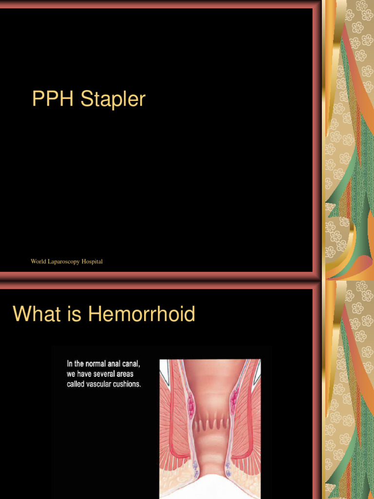 Procedure For Prolapse and Haemorrhoid | PDF