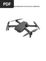 E88 Pro Drone With 4k Camera Manual | PDF