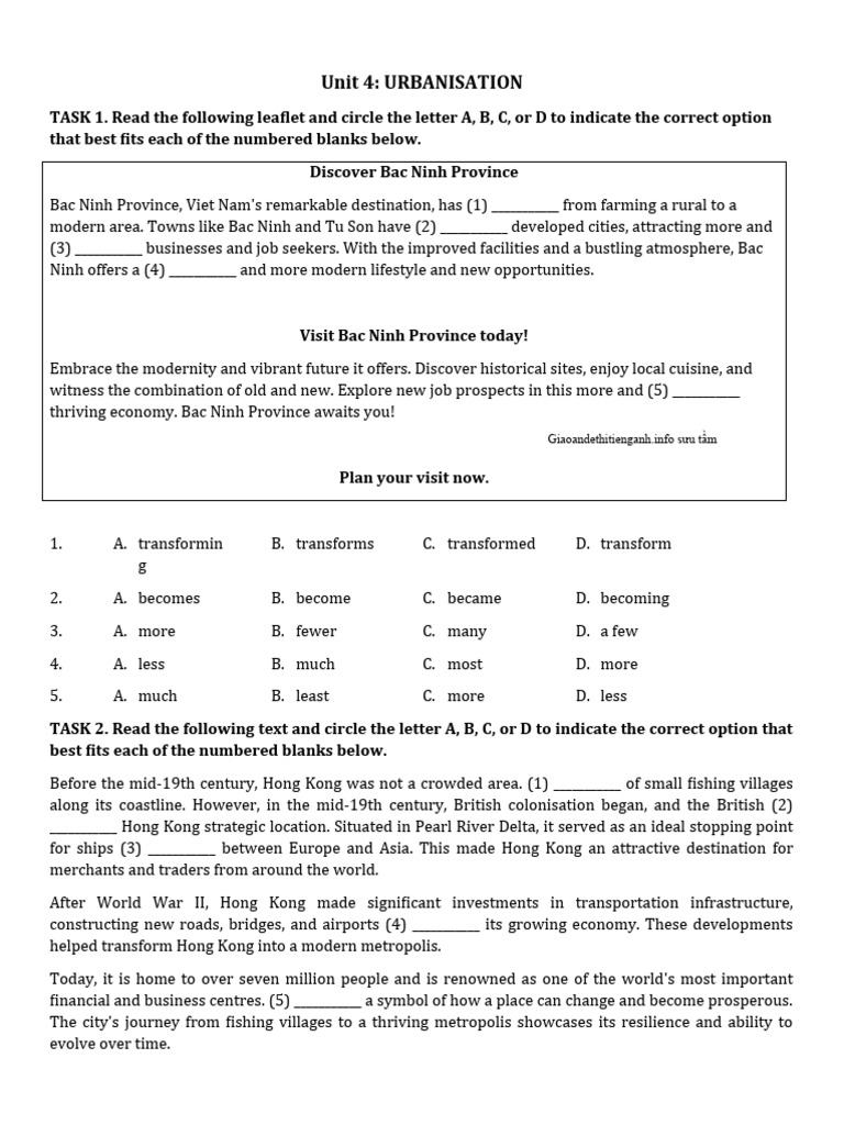 Unit 4 | PDF | Urbanization | Sustainability