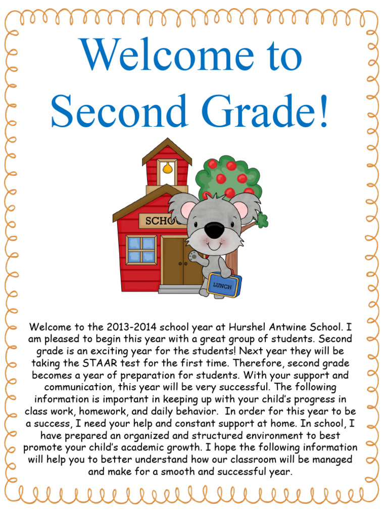 ABCs of 2nd Grade Success Guide | PDF | Classroom