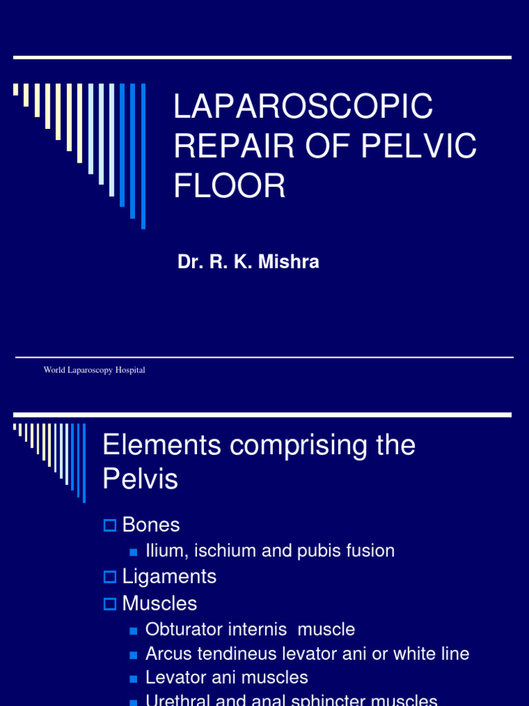 Laparoscopic Repair of Pelvic Floor | PDF | Vagina | Sexual Anatomy