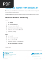 New Build Snagging Checklist Guide | PDF | Door | Window