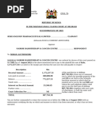 Notice of Motion Sample 1 | PDF