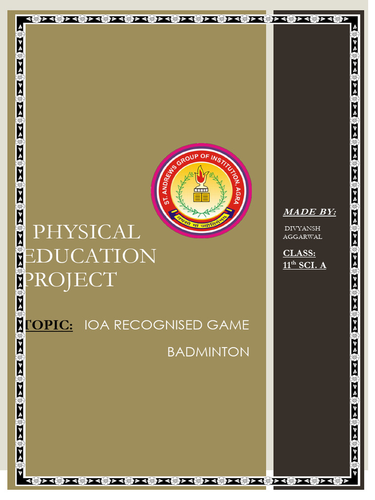P.E Project Sports | PDF | Length | Referee