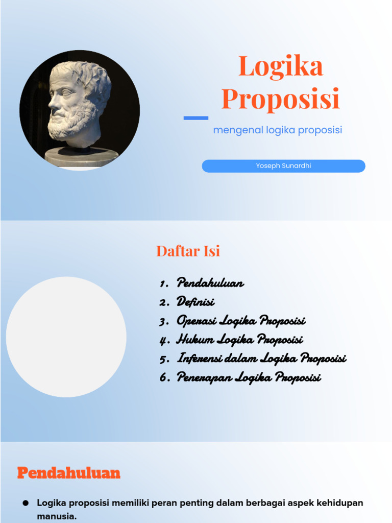 Logika Proposisi PDF | PDF