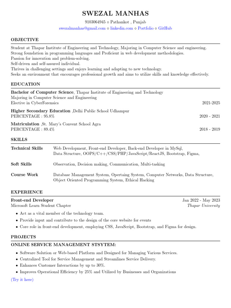 CV 1e0a659a | PDF | Web Development | Computing