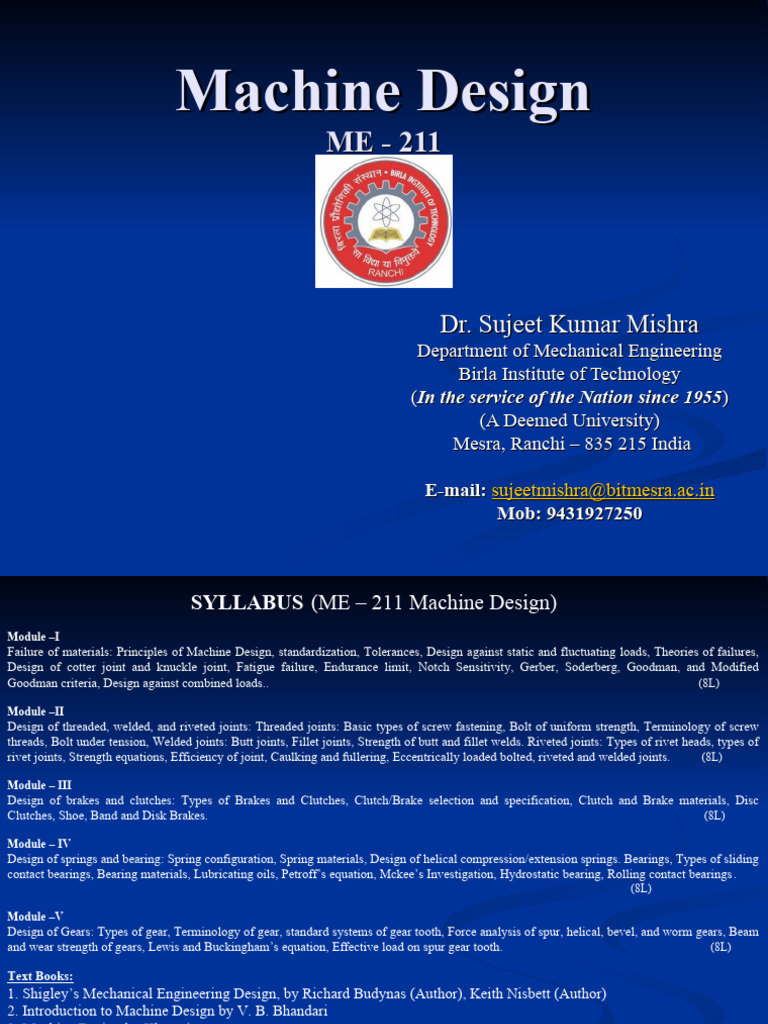 Module III - MD | PDF | Brake | Clutch Module III - MD | PDF | Brake | Clutch