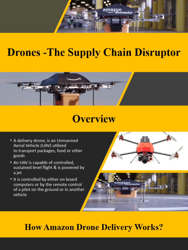 Weekly Focus - 3 Drones-The Supply Chain Disruptor | PDF | Unmanned ...