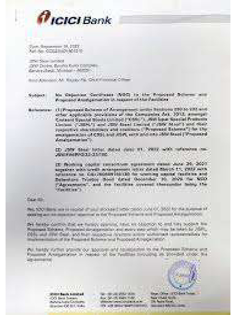 Icici Confirmation | PDF