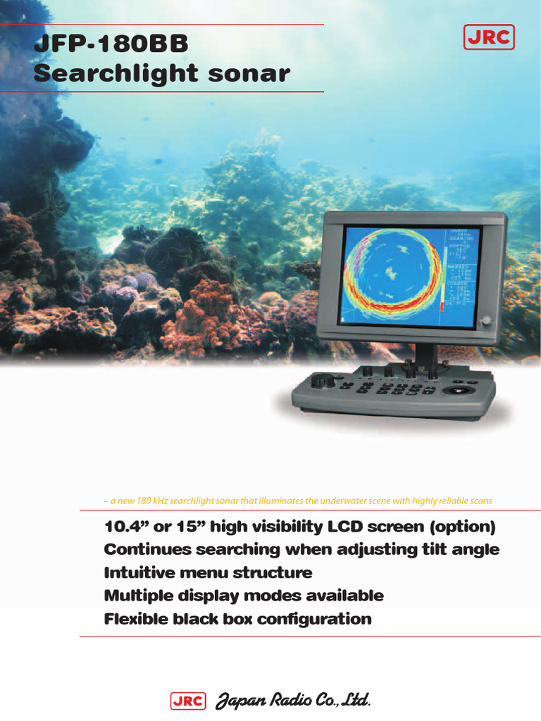 JFP 180BB | PDF | Sonar | Computer Monitor