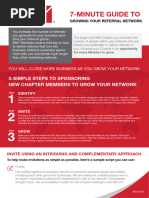BNI 1-2-1 - Bio Sheet Format | PDF | Knowledge | Cognitive Science