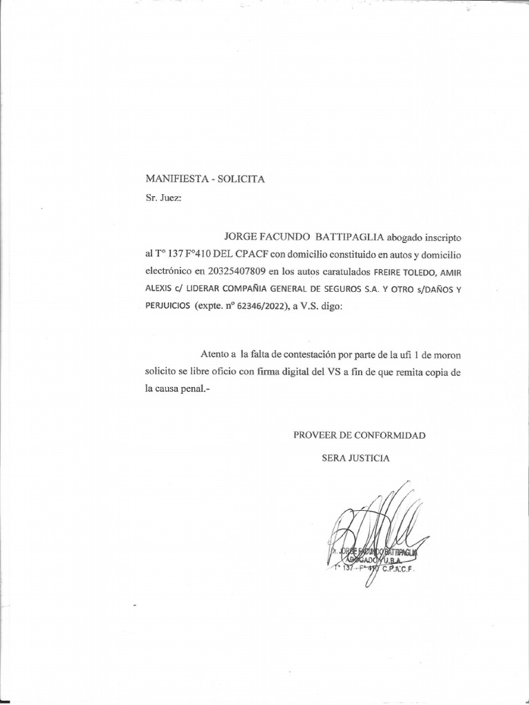 Freire Manifiesta Solicita | PDF