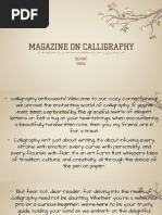 Free Printable Calligraphy Book | PDF | Calligraphy | Writing