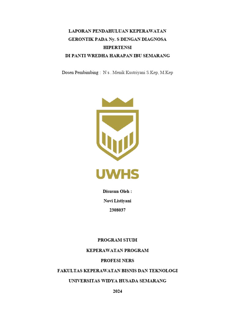 LP DAN ASKEP HT - Novi Listiyani | PDF | Pengembangan Diri | Kesehatan ...