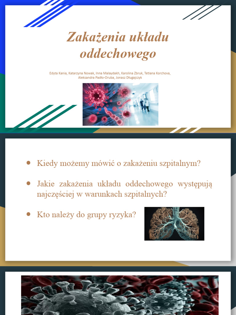 Zakażenia Układu Oddechowego | PDF