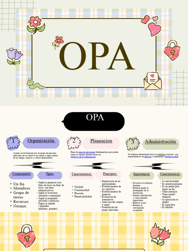Opa | PDF | Planificación | Economias