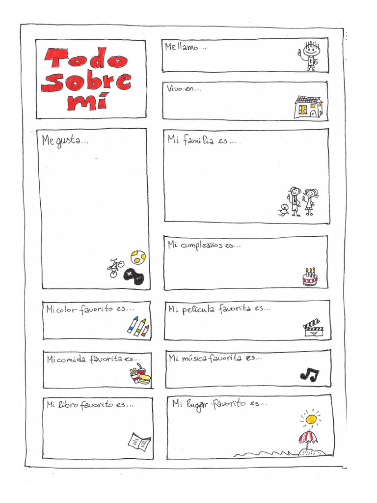 Todo Sobre Mi Actividad | PDF