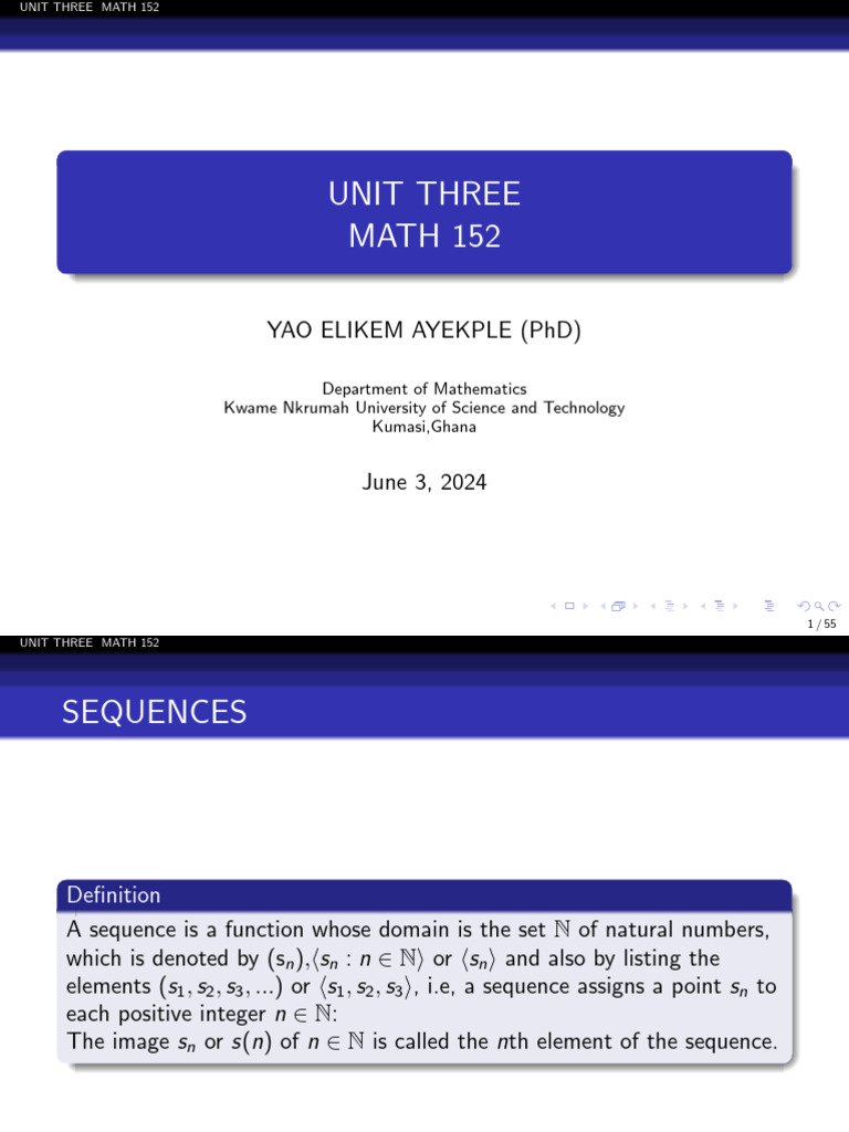 CALCULUS | PDF | Sequence | Monotonic Function