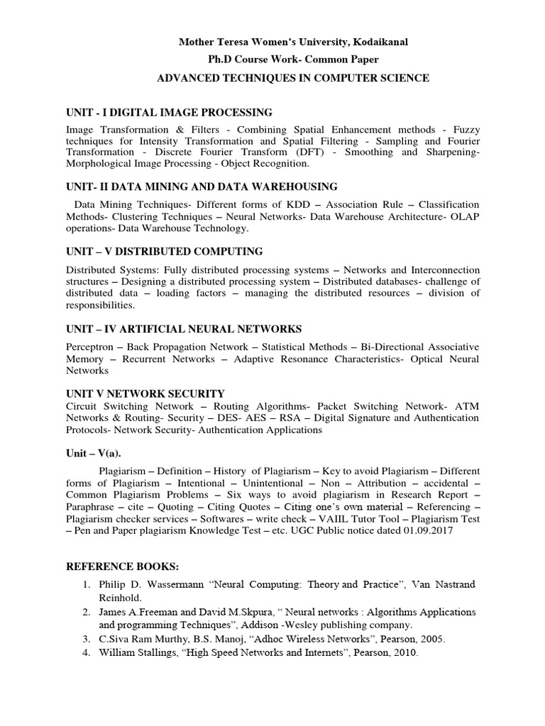 Computer Science | Download Free PDF | Computer Network | Data Mining