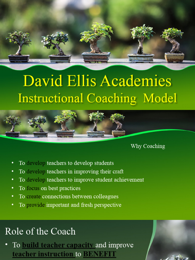 District Wide Coaching Model | PDF | Teachers | Goal Setting