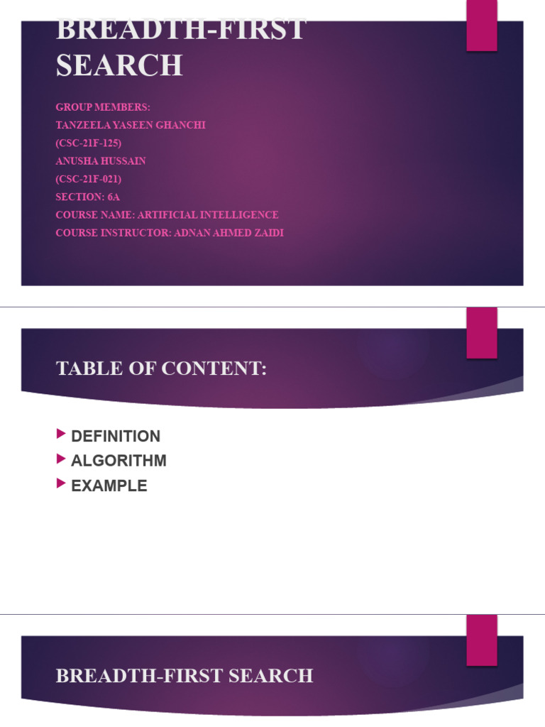 Breadth-First Search | PDF