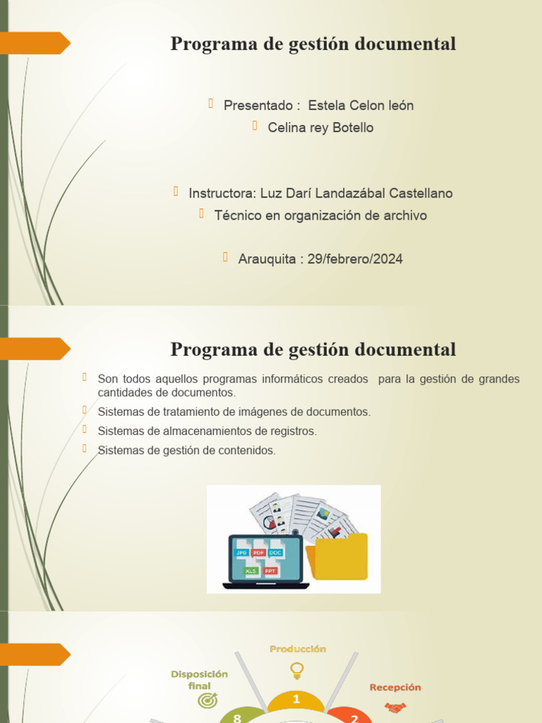 Aplicar El Programa de Gestión Documental. | PDF