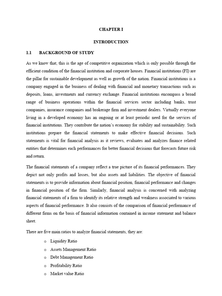 Proposal - Body Pages | PDF | Market Liquidity | Investing