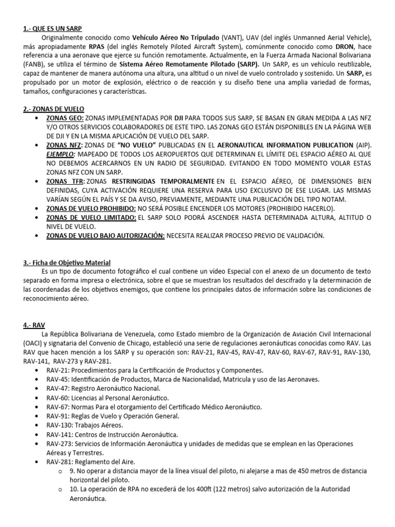 Examen RPA | PDF | Vehículo aéreo no tripulado | Aviación