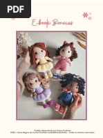 Boneca Amigurumi Nelly | PDF | Crochê