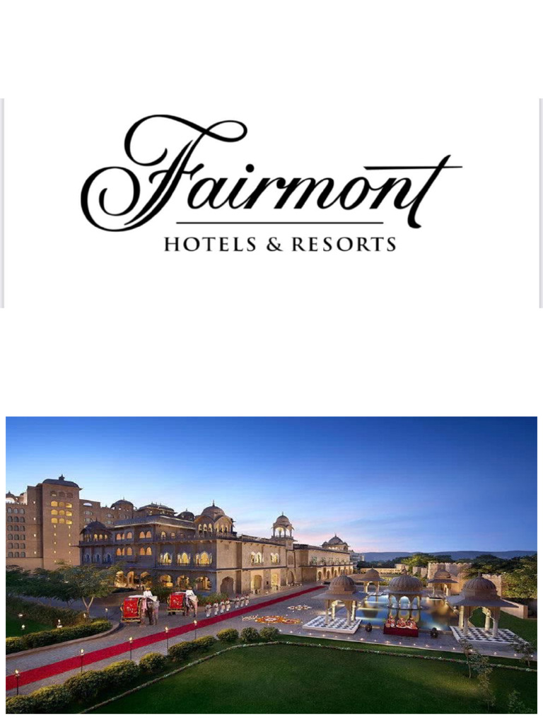 Fairmont Jaipur: Luxury Hotel Overview | PDF | Restaurants | Hotel